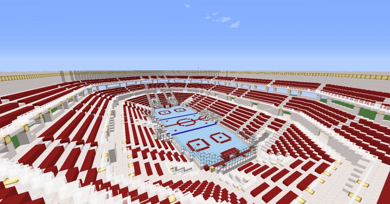 PMC Arena | Indoor Modern Arena Minecraft Map
