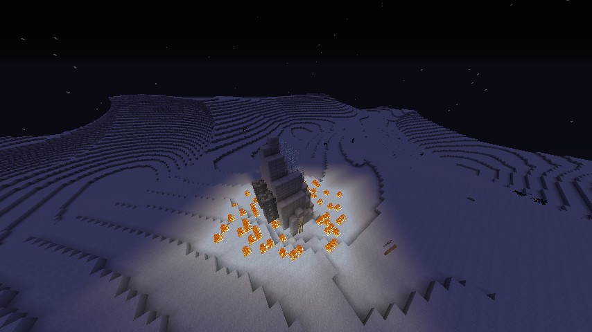 Survival on the Moon. Minecraft Map
