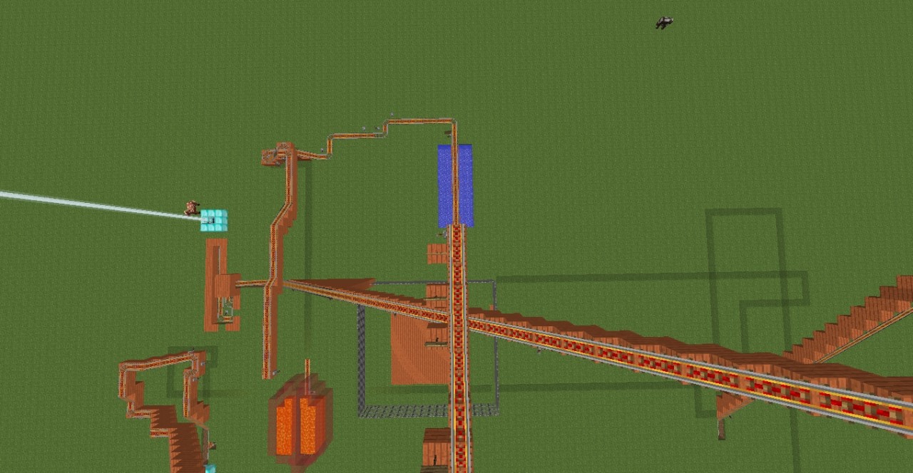 Roller Coaster Minecraft Map