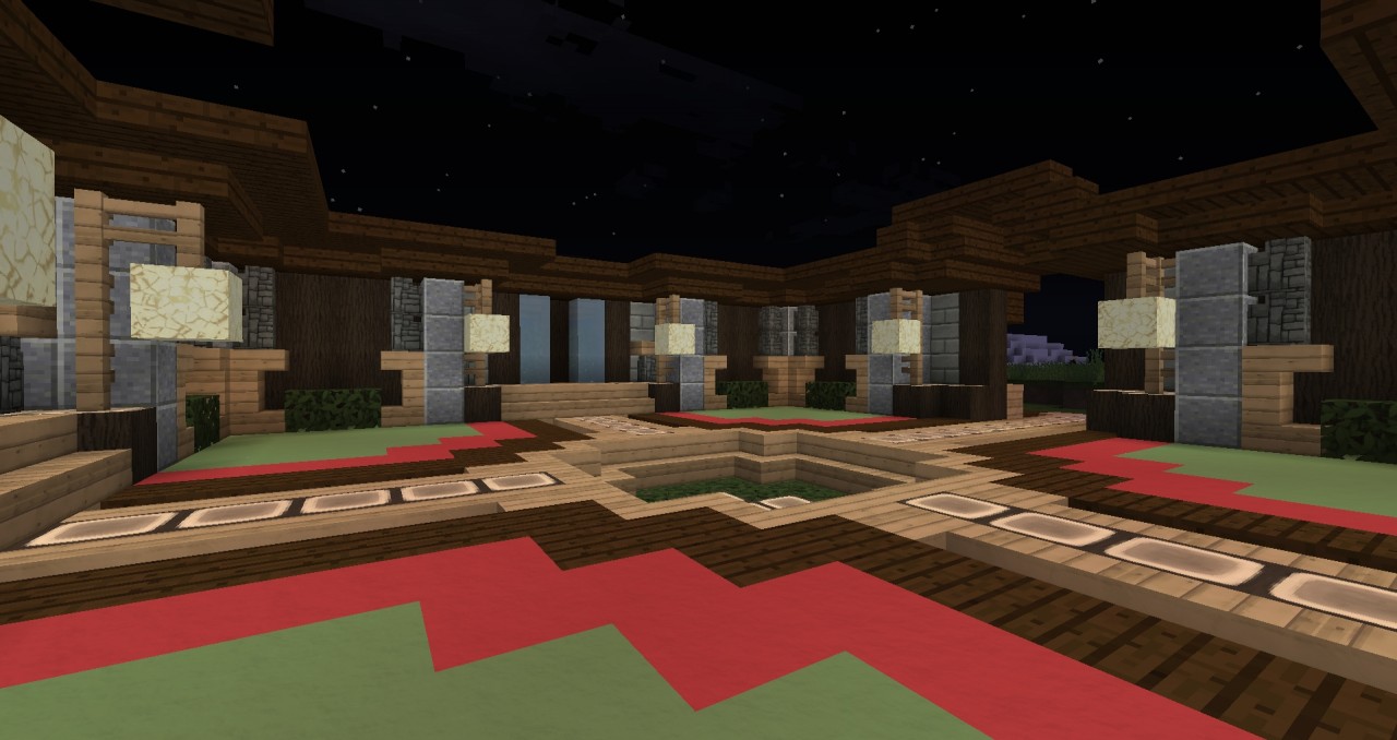 Simple spawn Minecraft Map