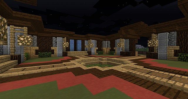 Simple spawn Minecraft Map