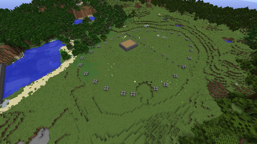 The Hunger Games Minecraft Map
