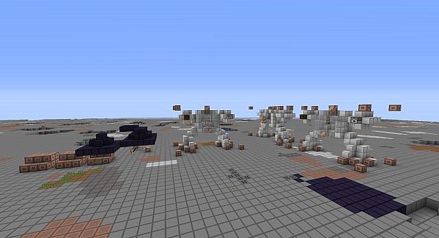 Moving Weaponised Mech Suit Minecraft Map