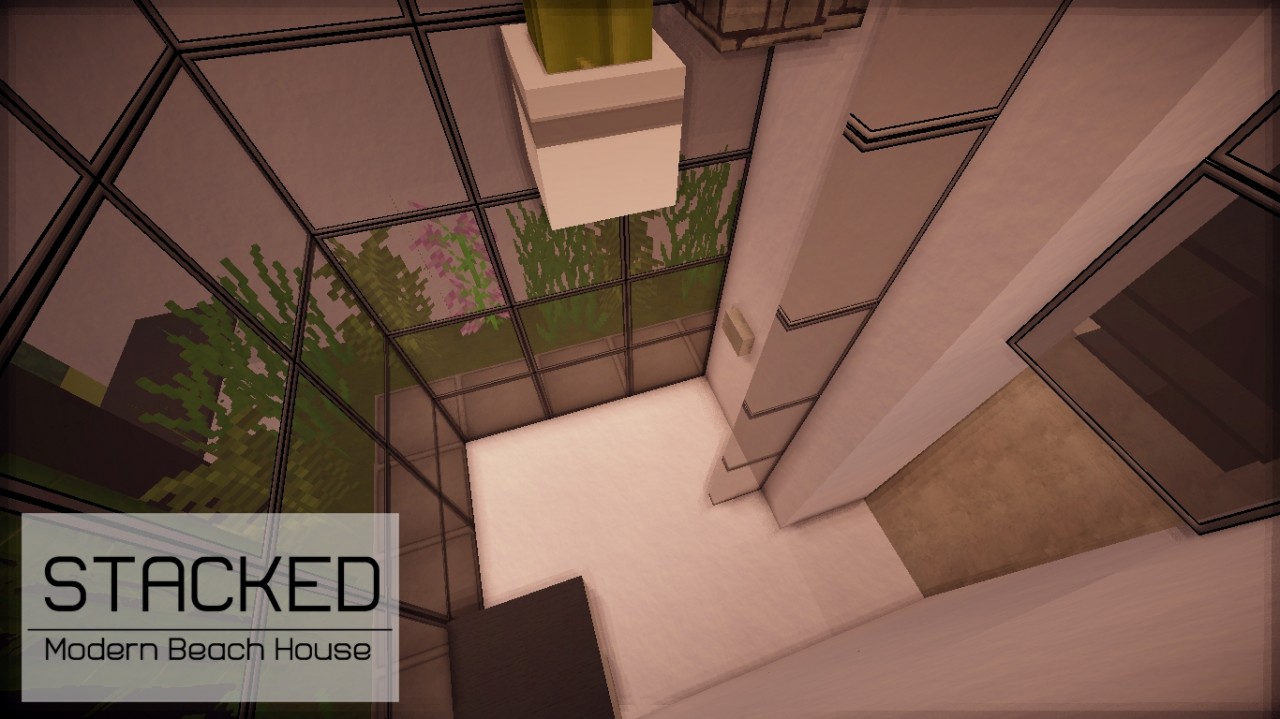 STACKED | Modern Beach House Minecraft Map