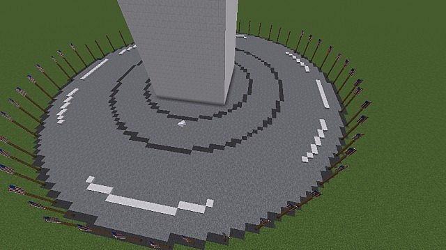 Project Washington D.C(Washington Monument) Minecraft Map