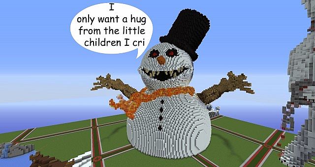 Frosty the Snowman Minecraft Map
