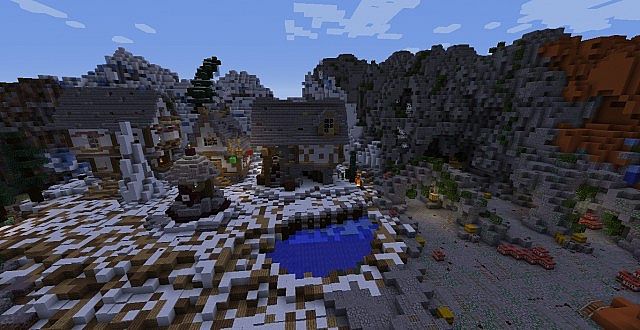 First map minecraft Minecraft Map