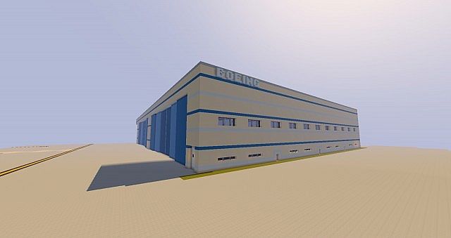 Boeing Hangar |ECS Minecraft Map