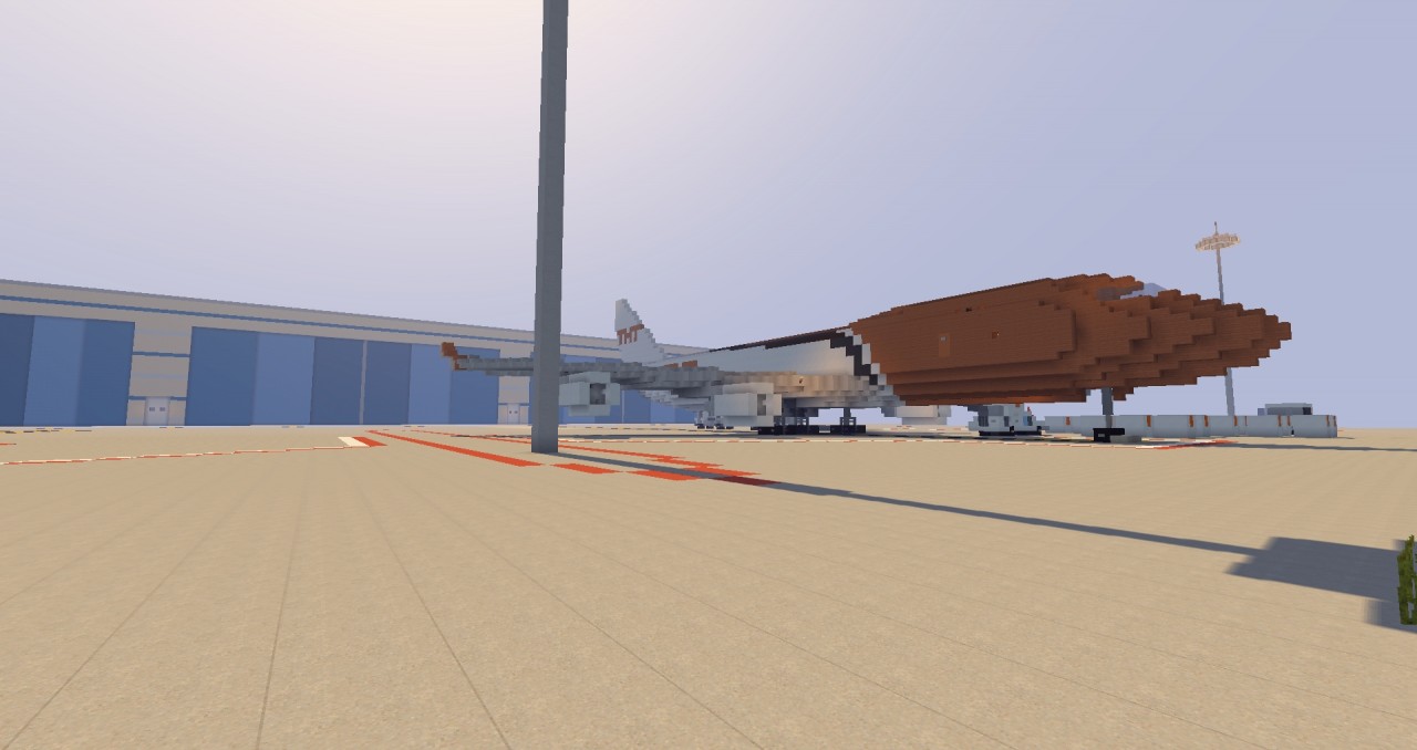 Boeing Hangar |ECS Minecraft Map
