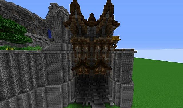 Medieval Castle/Fort Minecraft Map