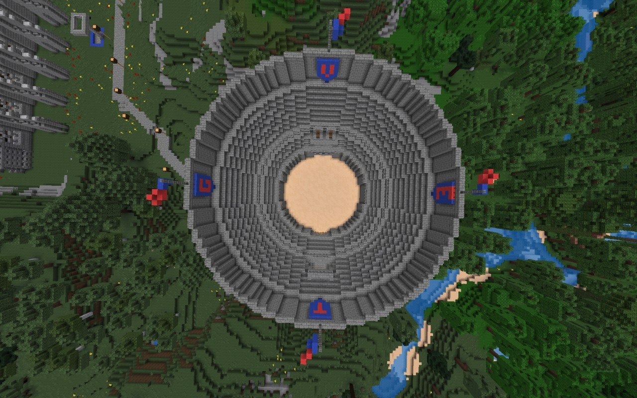 Colosseum Fully Automatic Minecraft Map