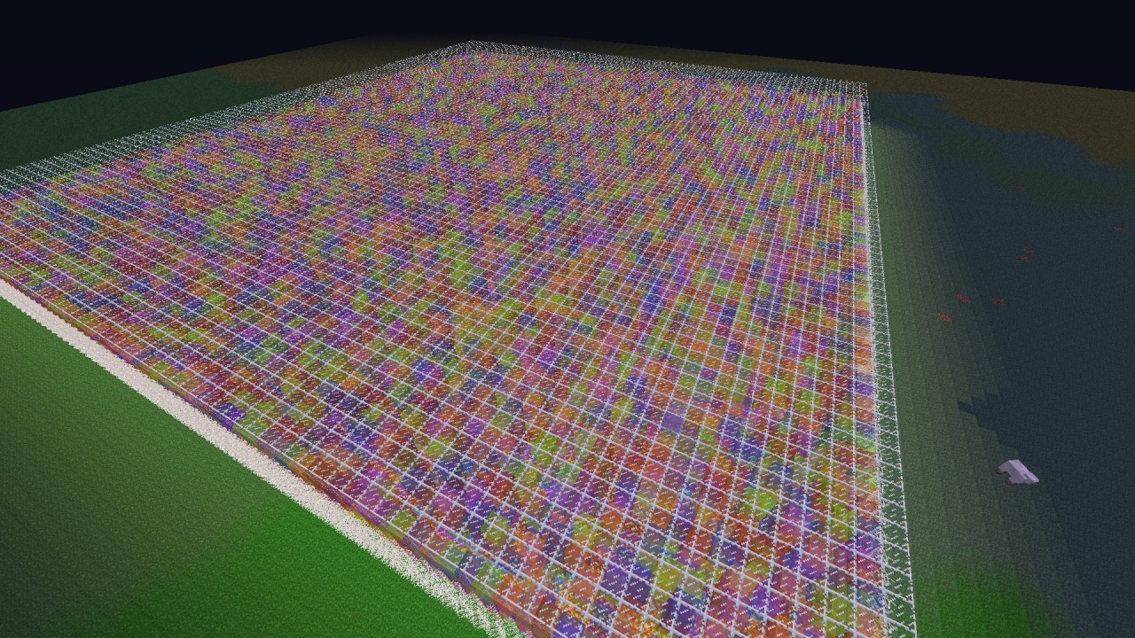 Color Stained Glass Maze (+DOWNLOAD) Minecraft Map