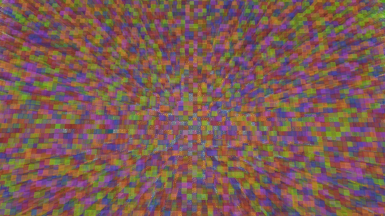 Color Stained Glass Maze (+DOWNLOAD) Minecraft Map