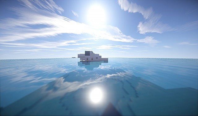 Small Luxurious Speedboat ~~ Minecraft Map