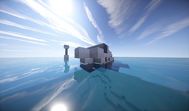 Small Luxurious Speedboat ~~ Minecraft Map