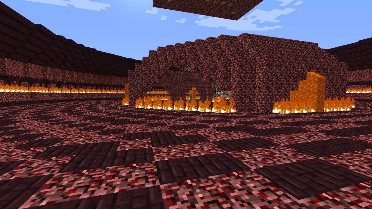 Nether Mobarena & Lobby (+DOWNLOAD) Minecraft Map