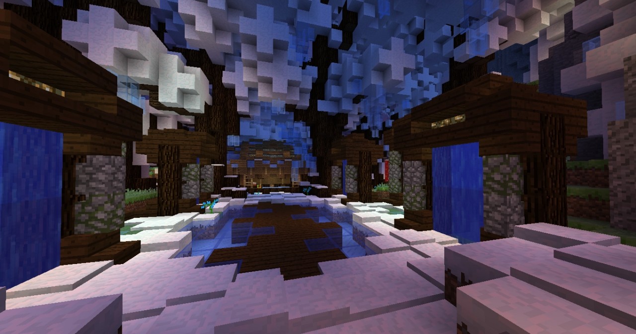 Desteria Retouched Winter Spawn V2 Minecraft Map