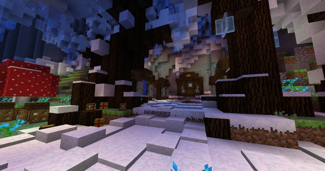 Desteria Retouched Winter Spawn V2 Minecraft Map