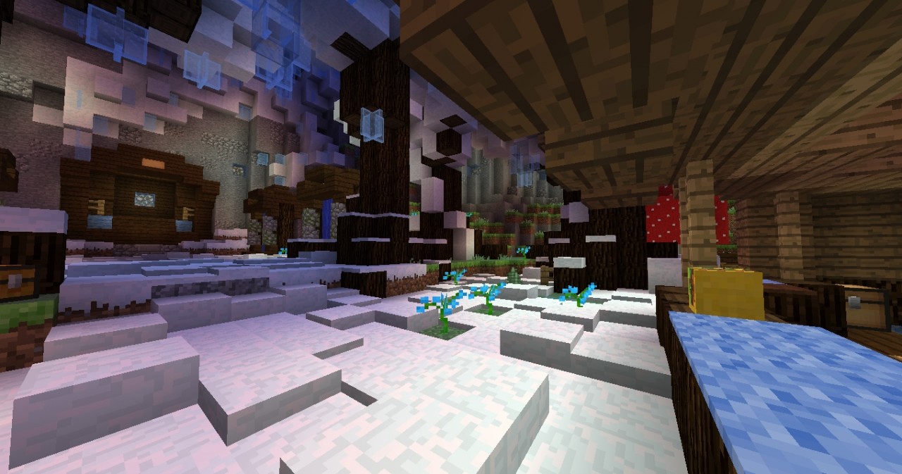 Desteria Retouched Winter Spawn V2 Minecraft Map