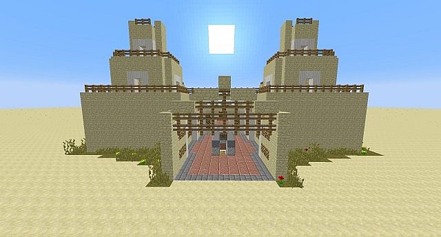 Sand Castle Minecraft Map