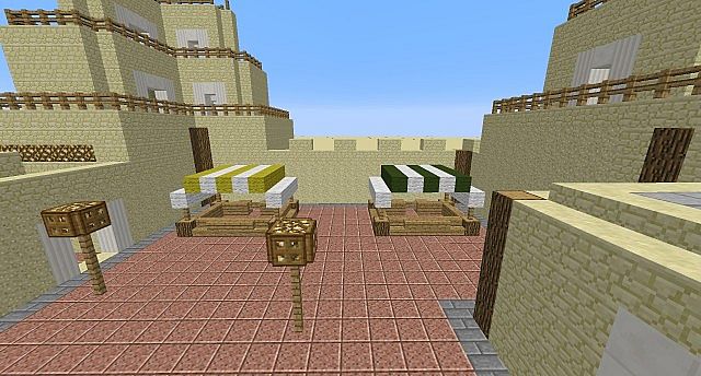 Sand Castle Minecraft Map