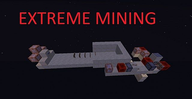 Extreme Mining: A Minecraft Survival Map Minecraft Project