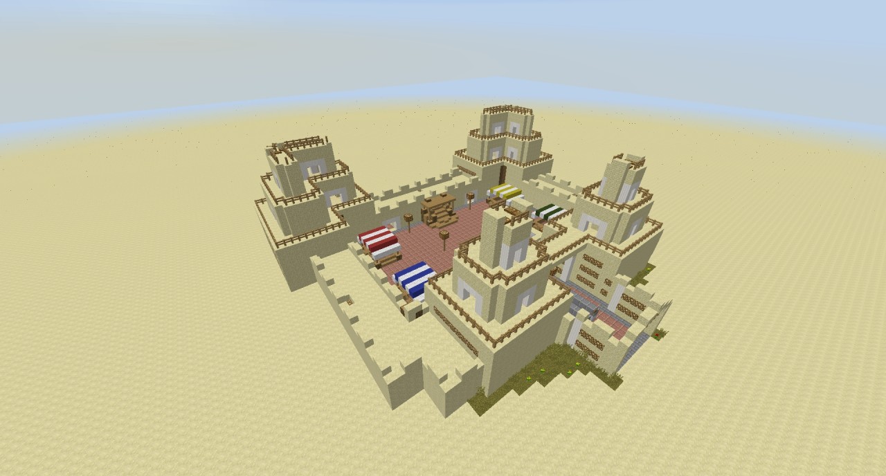 Sand Castle Minecraft Map