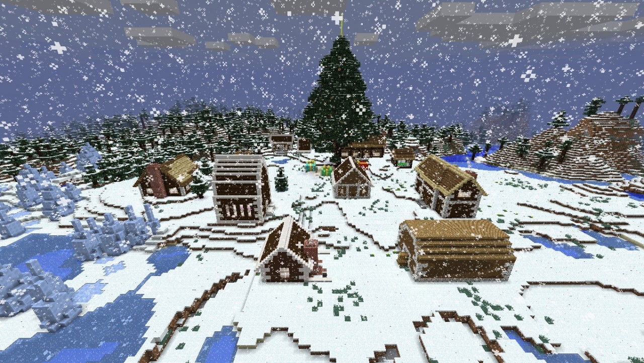 Winter Land [1.8 Vanilla] Minecraft Map