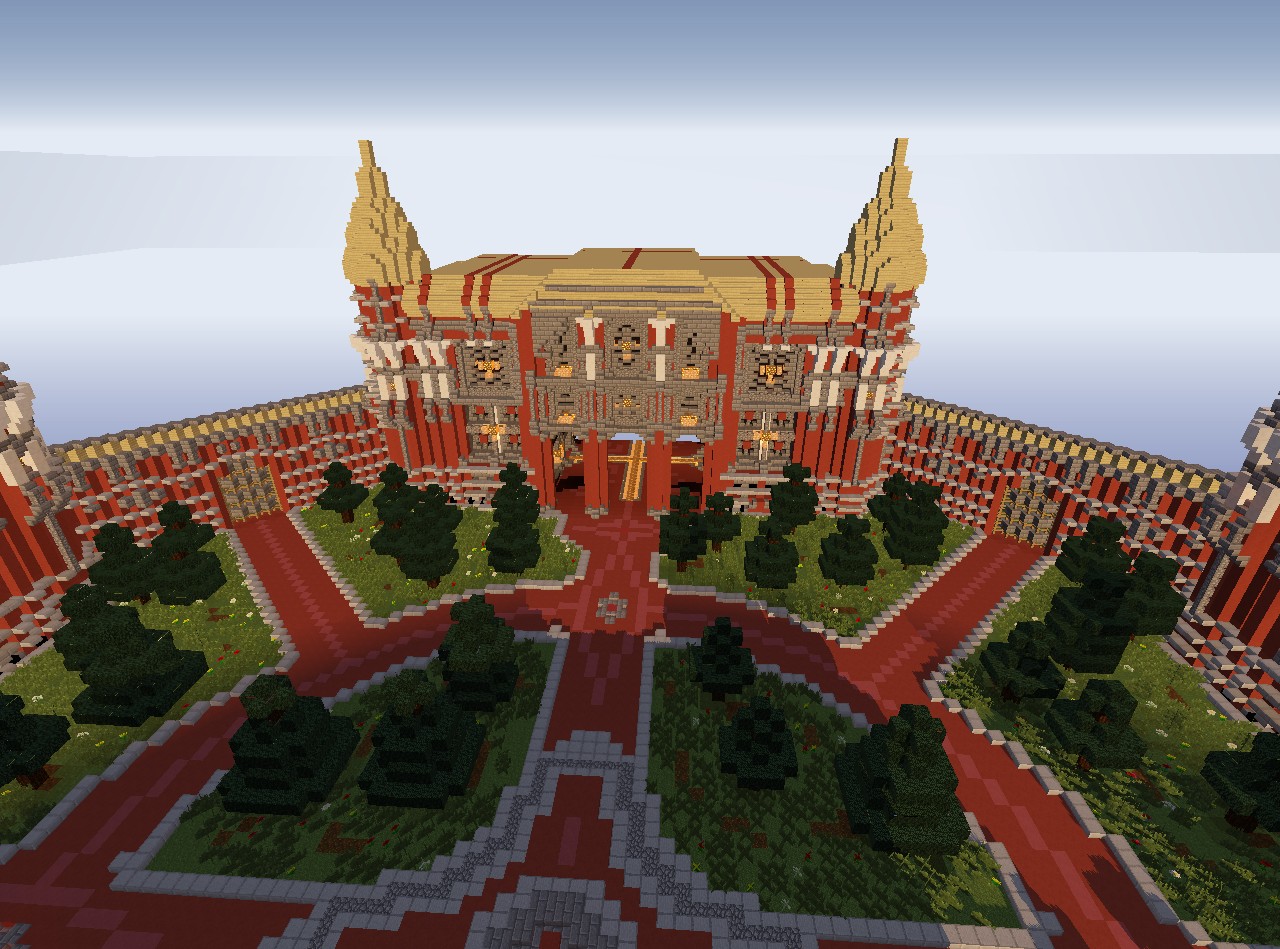 Eternal Futuristic Spawn Minecraft Map