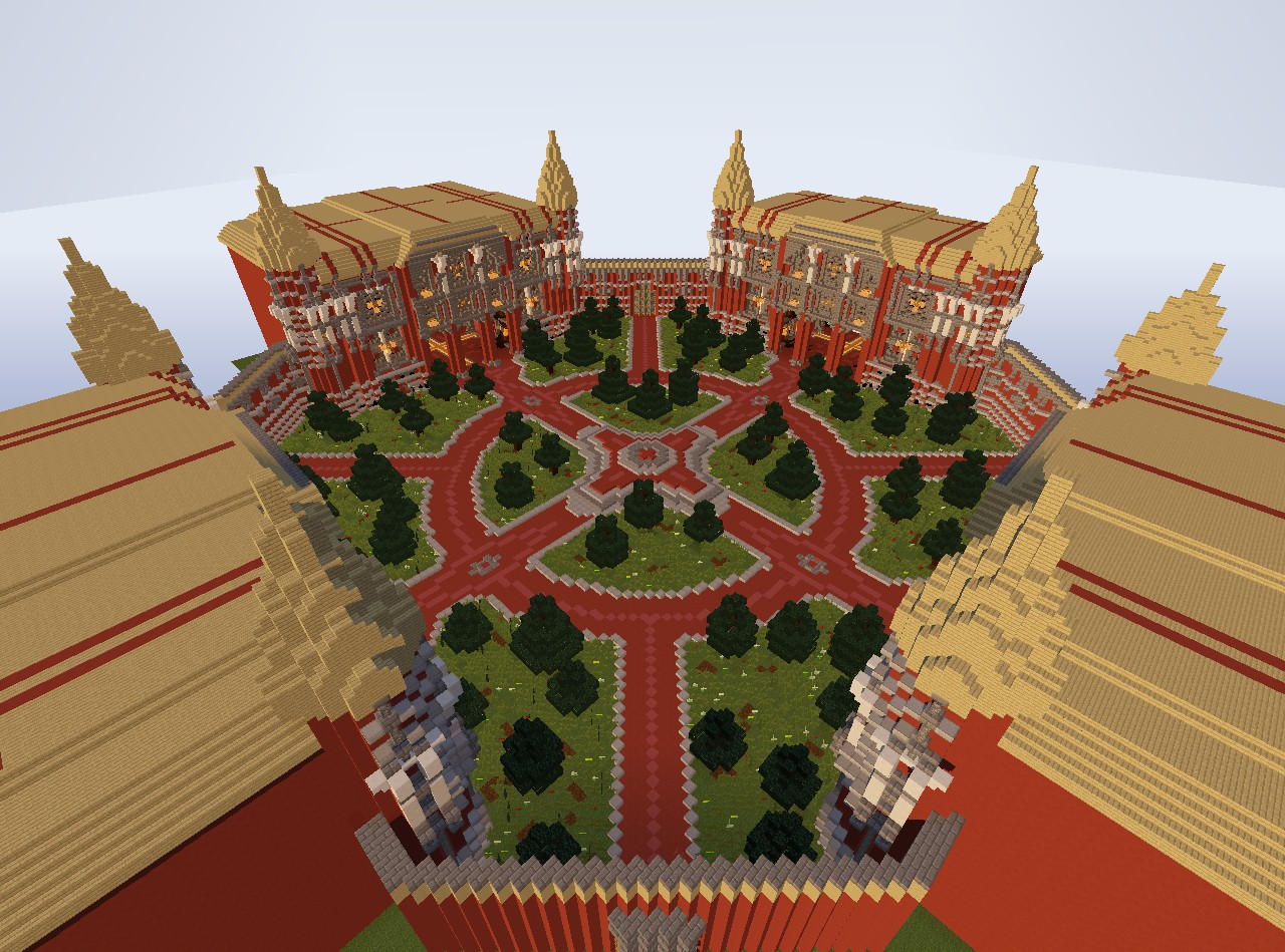 Eternal Futuristic Spawn Minecraft Map