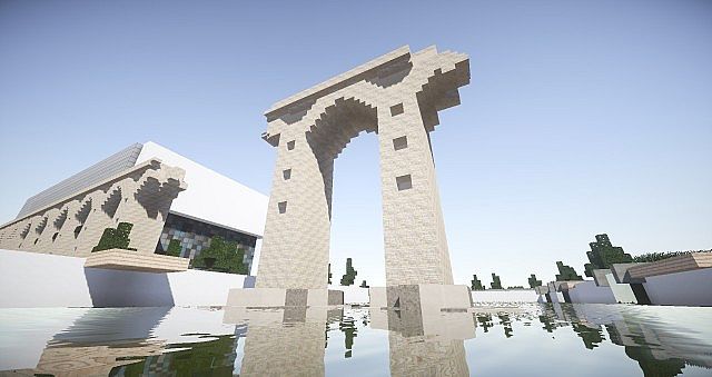 Contemporary museum | Visual Architec Minecraft Map
