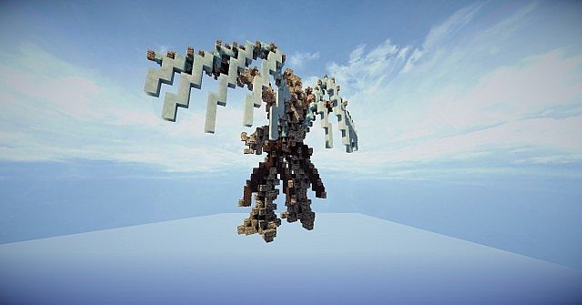 »Wizard Warrior« Minecraft Map