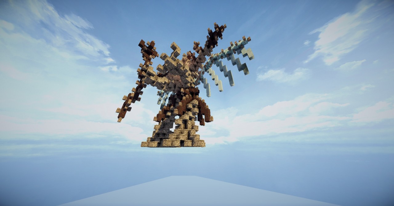 »Wizard Warrior« Minecraft Map