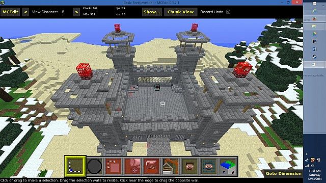 Basic Small Fort Minecraft Map