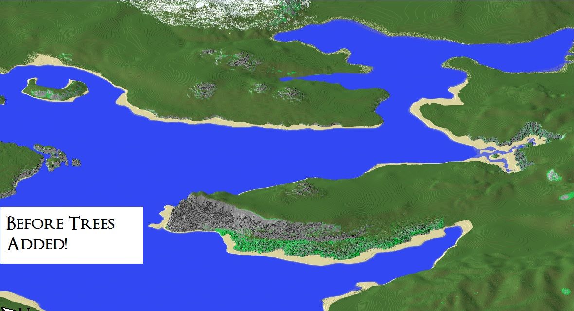 Cthulhu Mythos Fantasy Map 1.6.4 (8k x 10k - Biomes O Plenty Integrated ...