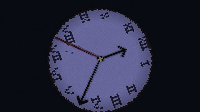 Clock Mob Arena Minecraft Map
