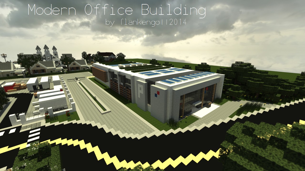 Modern Office Building Minecraft Map