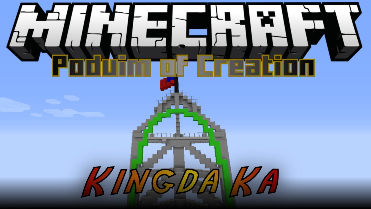 Kingda Ka Mega Build Minecraft Map