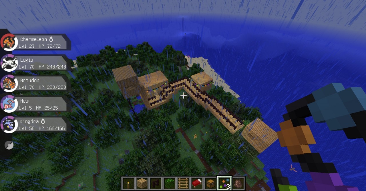 Pixel region Minecraft Map