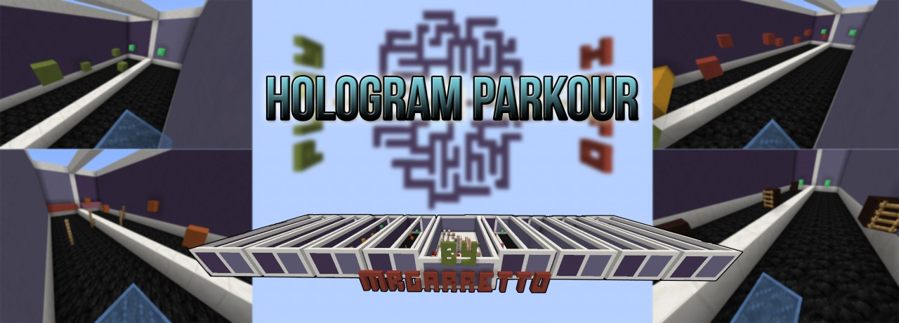 Hologram Parkour - [ A new form of Parkour! ] Minecraft Map
