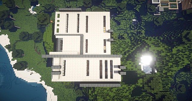 futuristic mansion IV Minecraft Map