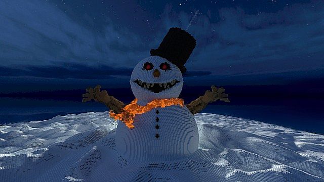 Frosty the Snowman Minecraft Map