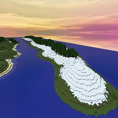 Fjord of Belflgord Minecraft Map