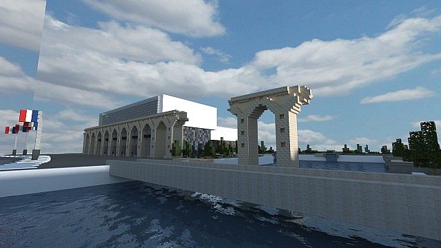 Contemporary museum | Visual Architec Minecraft Map