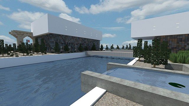 Contemporary museum | Visual Architec Minecraft Map