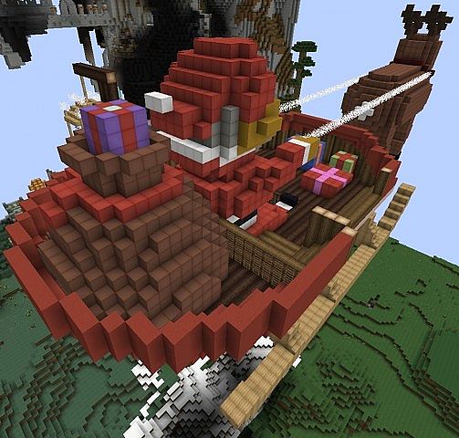 Santa's sled Minecraft Map