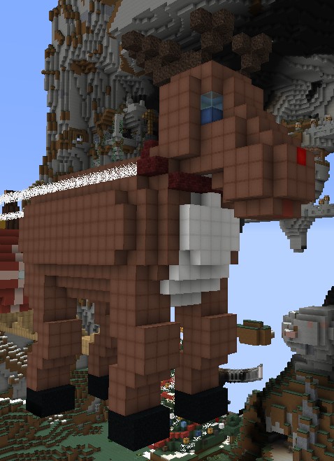 Santa's sled Minecraft Map