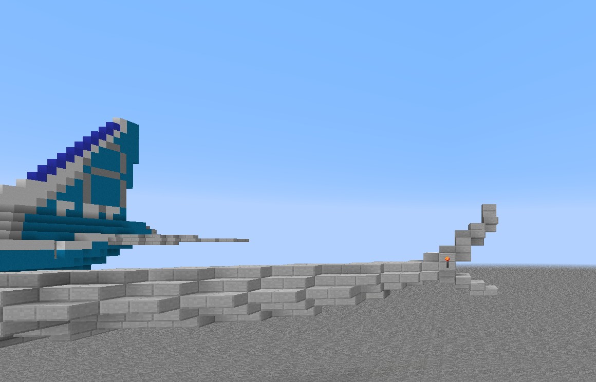 Boeing 737-MAX8 Minecraft Map