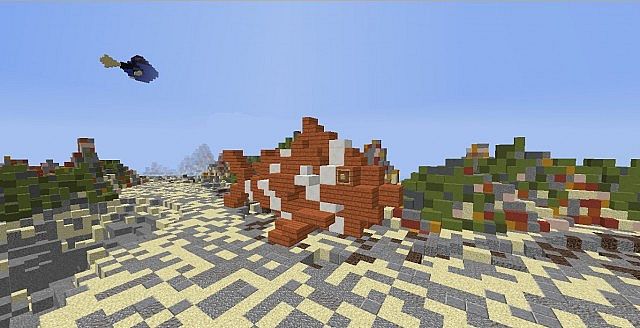 Underwater palace(Finding Nemo) Minecraft Map
