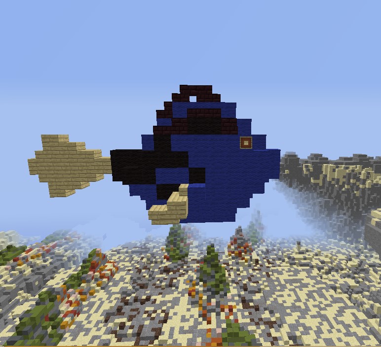 Underwater palace(Finding Nemo) Minecraft Map